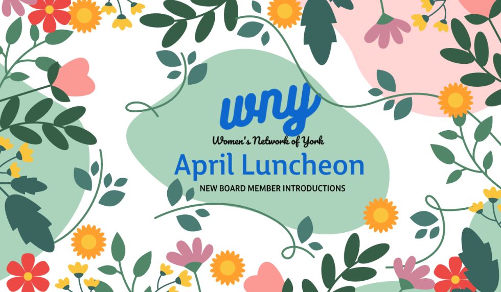 April Luncheon – WNY Annual Meeting - Women's Network of York